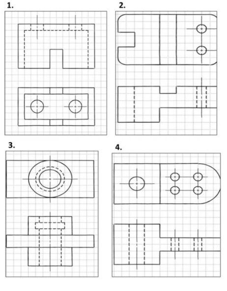 Solved Draw section line on the plan view and convert the | Chegg.com