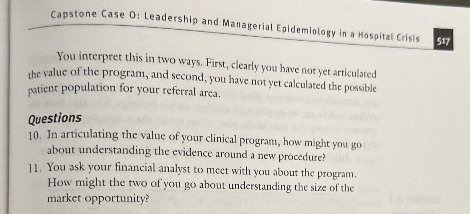 Solved Capstone Case 0: Leadership and Managerial | Chegg.com