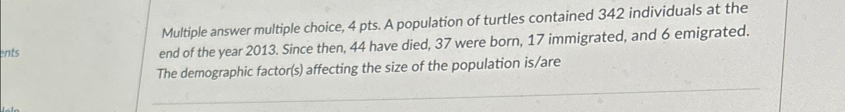 Solved Multiple answer multiple choice, 4 ﻿pts. ﻿A | Chegg.com