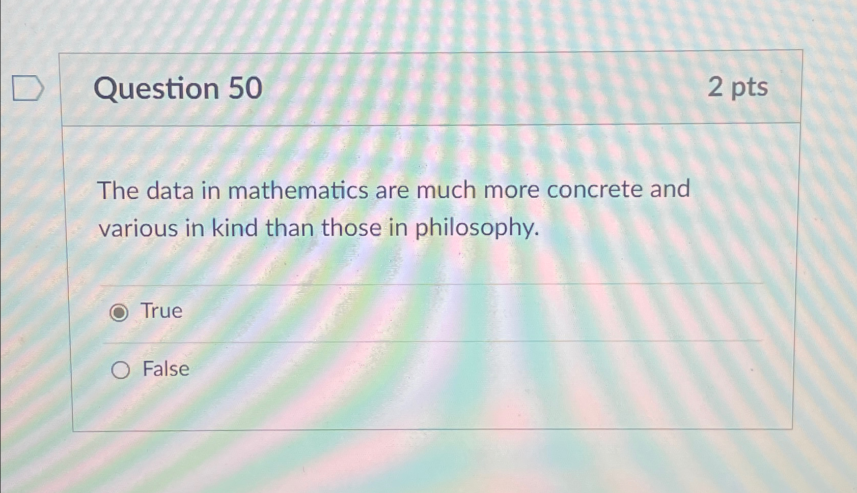 Solved Question 502 ptsThe data in mathematics are much | Chegg.com Solved Question 502 ptsThe data in mathematics are much | Chegg.com