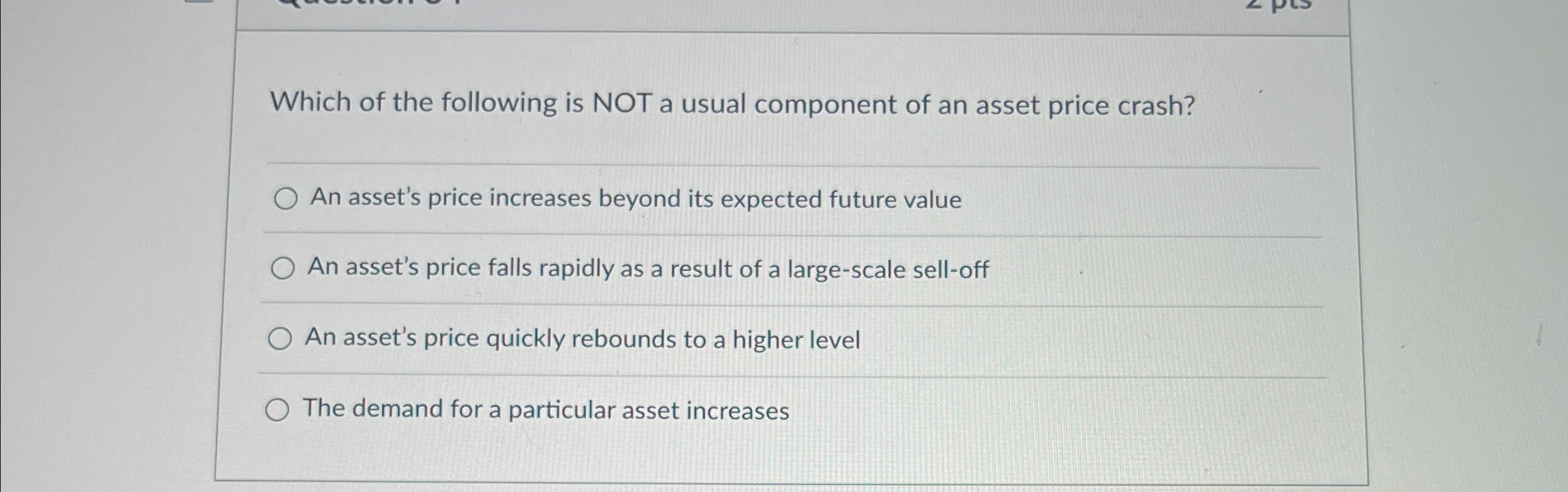 Solved Which of the following is NOT a usual component of an | Chegg.com
