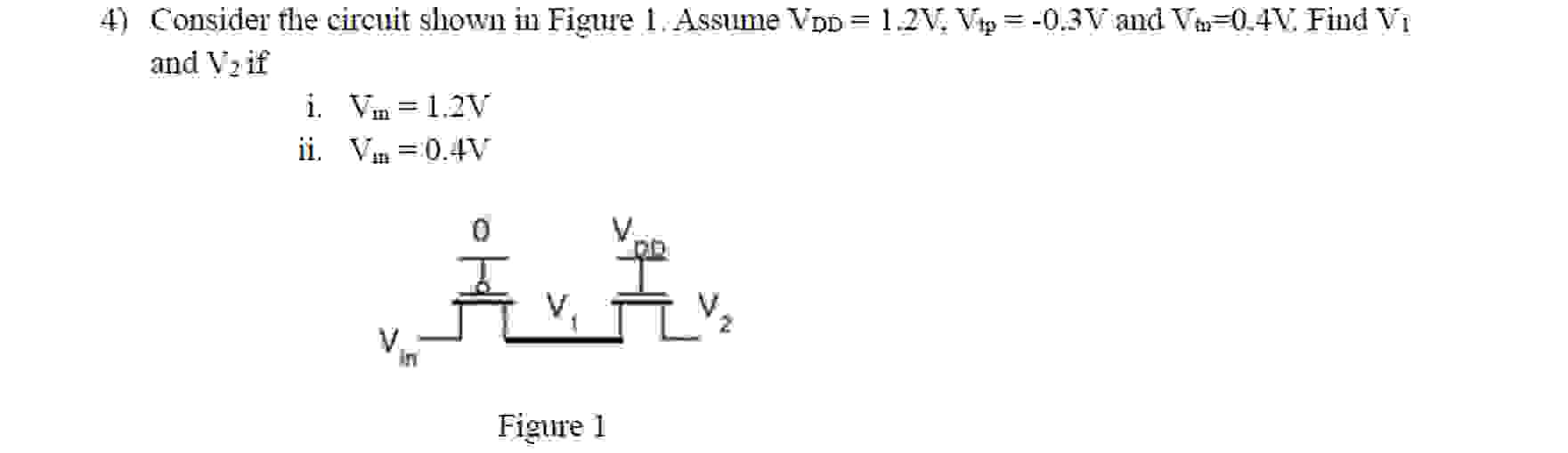 Solved Consider the circuit shown in Figure 1 ﻿Assume | Chegg.com