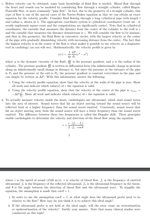Solved c. ﻿Before velocity can be obtained, some basic | Chegg.com