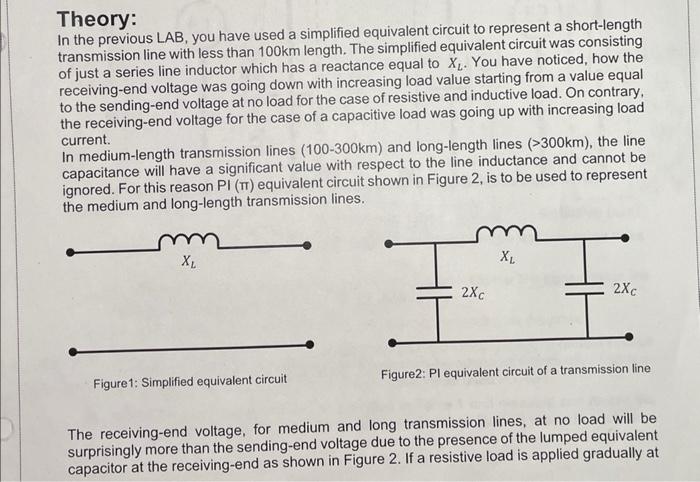 Solved voltage regulation in medium length transmission | Chegg.com