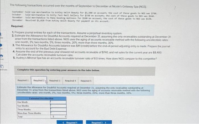 Solved ucation.com/ext/map/index Saved The following | Chegg.com