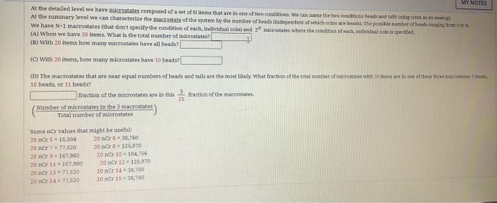 (A) When we have 20 items, What is the total number | Chegg.com