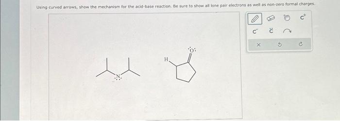 Solved Using curved arrows, show the mechanism for the | Chegg.com
