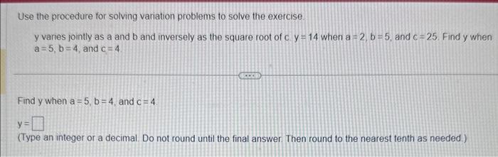 Solved Use the procedure for solving variation problems to | Chegg.com