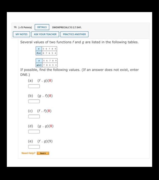 Solved 10. [-15 Points) DETAILS SWOKPRECALC13 2.7.041. MY | Chegg.com Solved 10. [-15 Points) DETAILS SWOKPRECALC13 2.7.041. MY | Chegg.com
