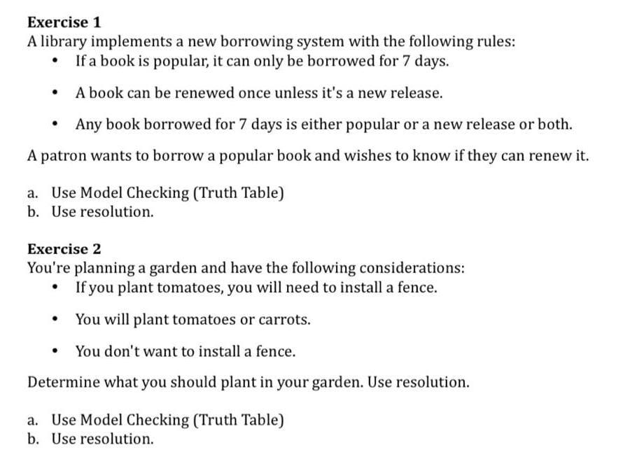 Solved Exercise 1A library implements a new borrowing system | Chegg.com