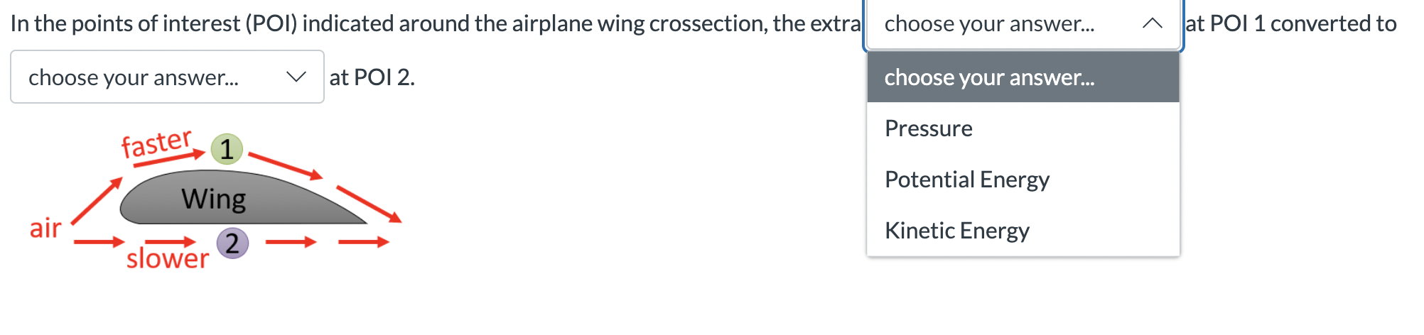 Solved \table[[choose your answer... vv,at POI 2.,choose | Chegg.com