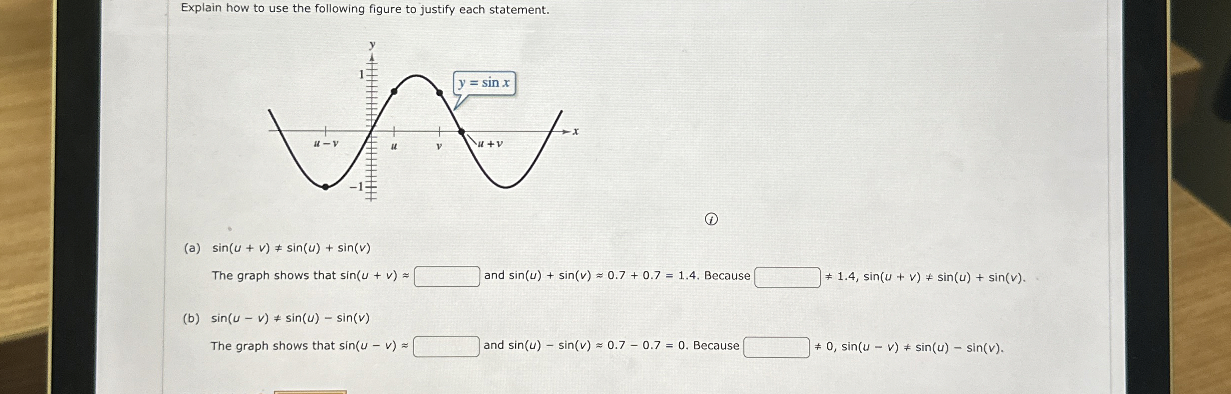 Solved Explain how to use the following figure to justify | Chegg.com