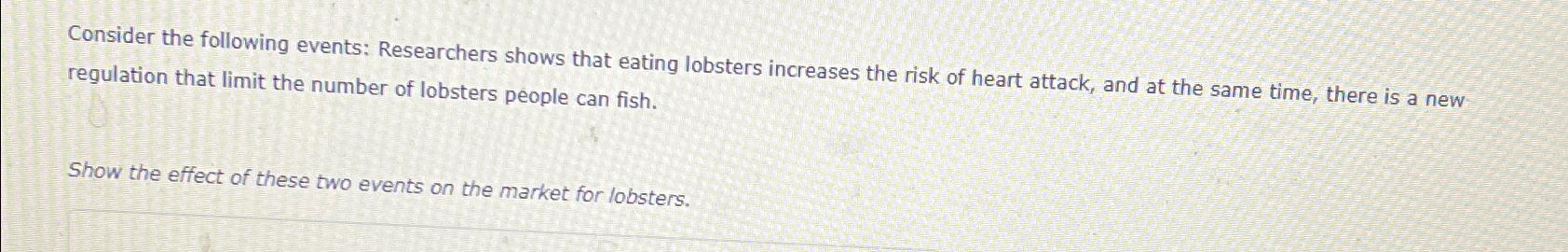 Solved Consider the following events: Researchers shows that | Chegg.com