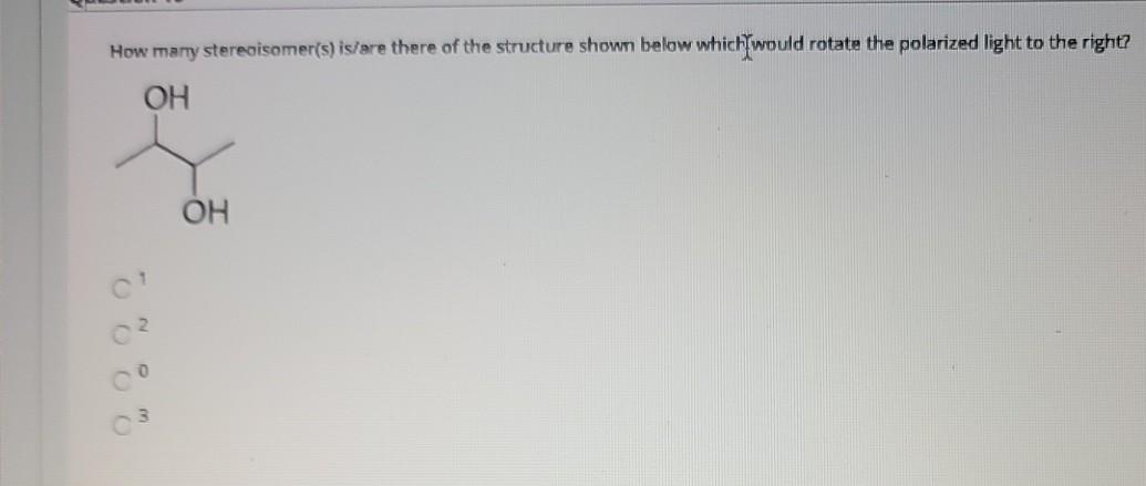 Solved The specific rotation of the molecule shown below is | Chegg.com