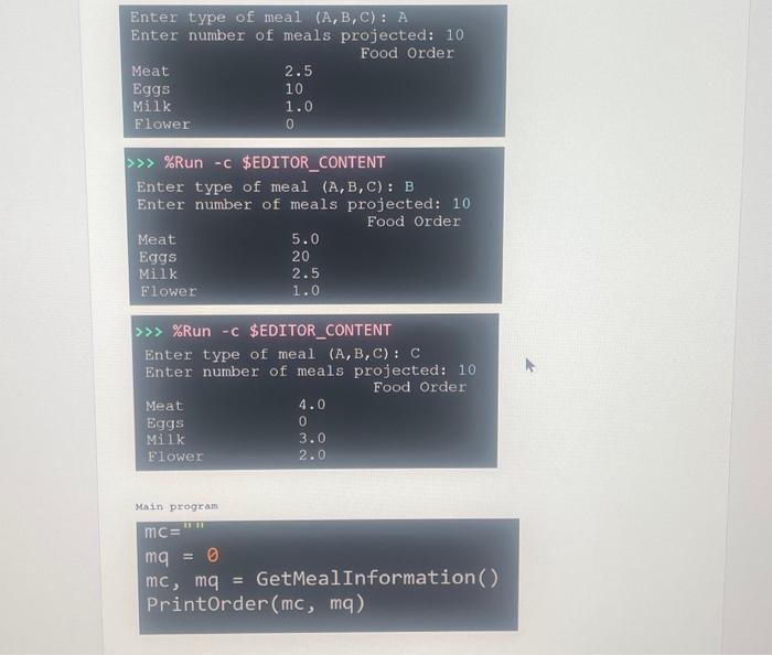 programm needed is for Python using thonny. or | Chegg.com