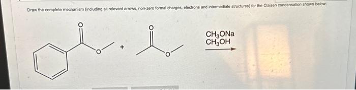 Solved Draw the complete mechanism (including all relevant | Chegg.com