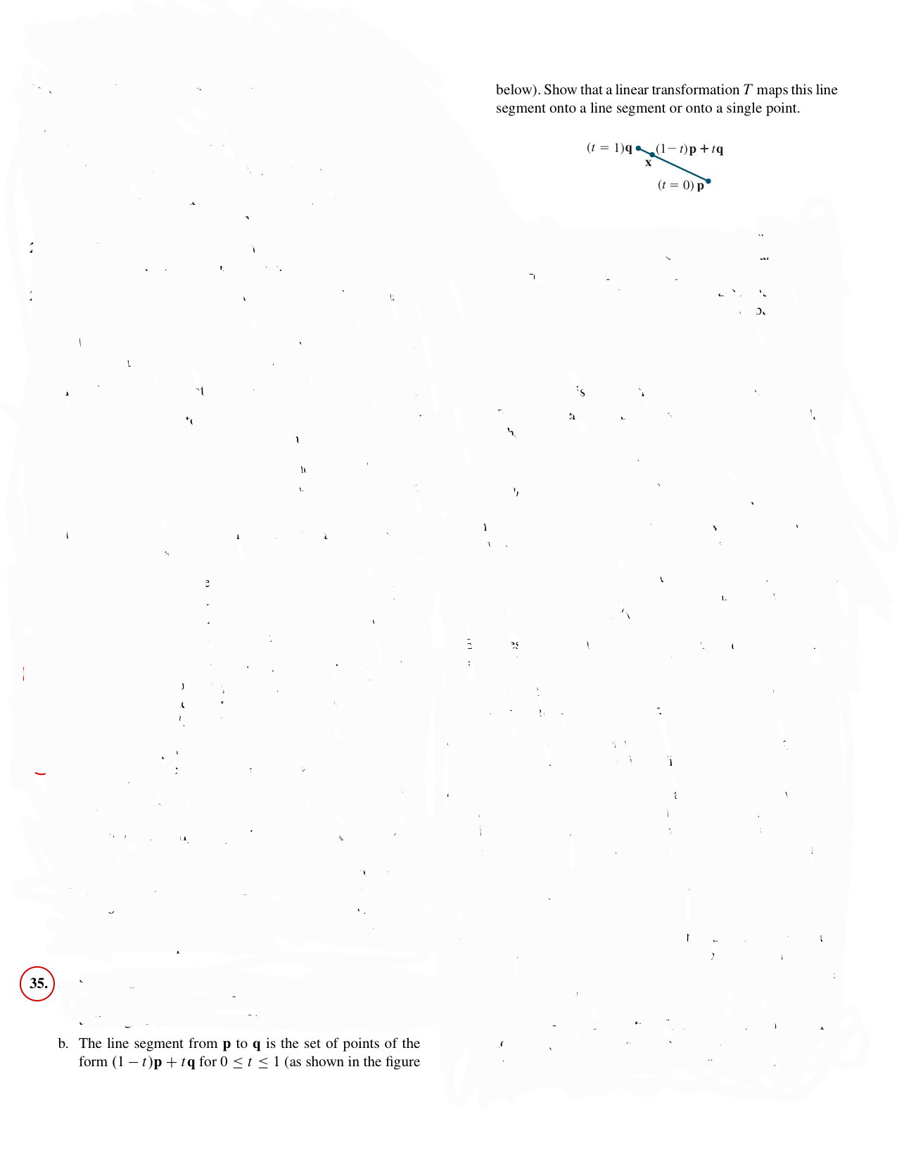 Solved below). ﻿Show that a linear transformation T ﻿maps | Chegg.com