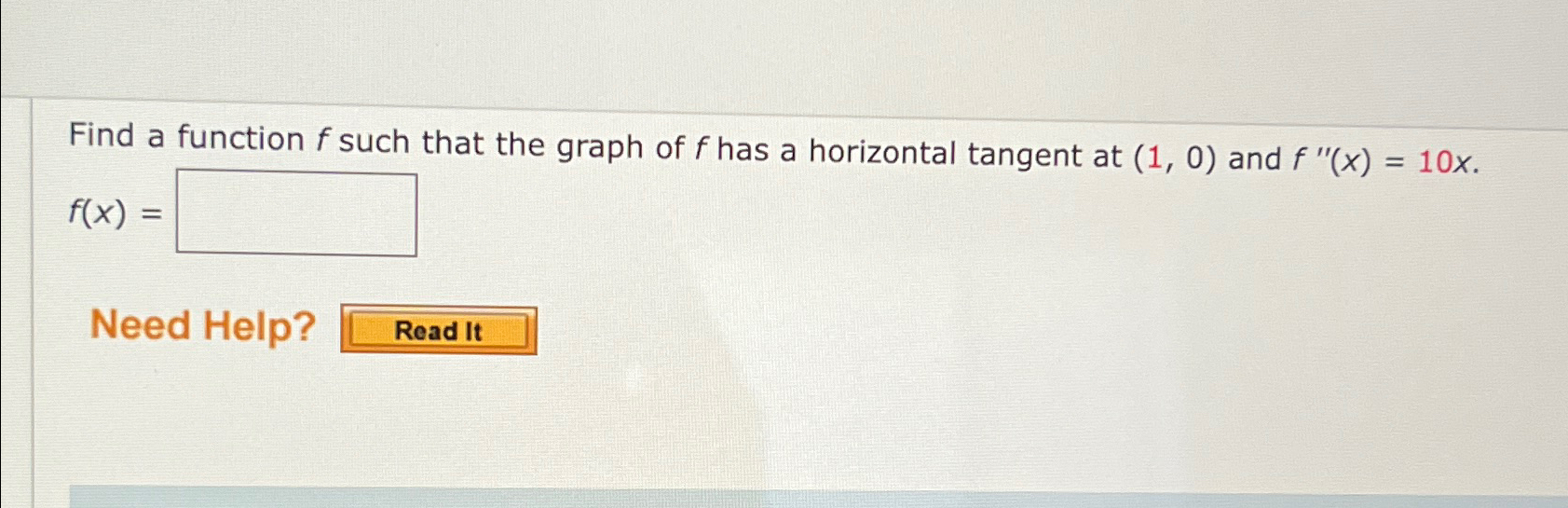 Solved Find a function f ﻿such that the graph of f ﻿has a | Chegg.com