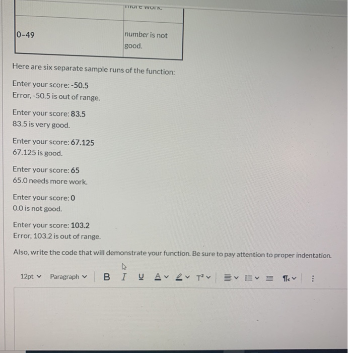 Solved Question 4 20 pts Write a Python function that reads | Chegg.com
