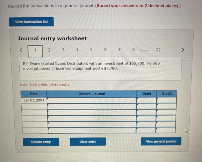 Solved can someone do all 22 journal entries, i would really | Chegg.com