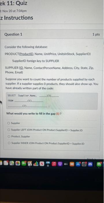Solved Consider the following database: PRODUCT(ProductiD. | Chegg.com
