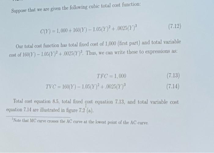 Solved can you please find AVC, AFC, ATC, MC and plot TC TVC | Chegg.com