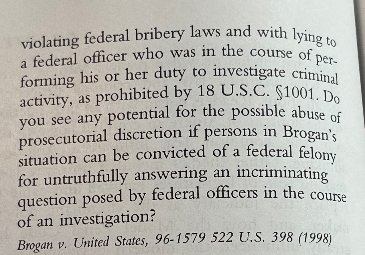 Solved violating federal bribery laws and with lying to a | Chegg.com