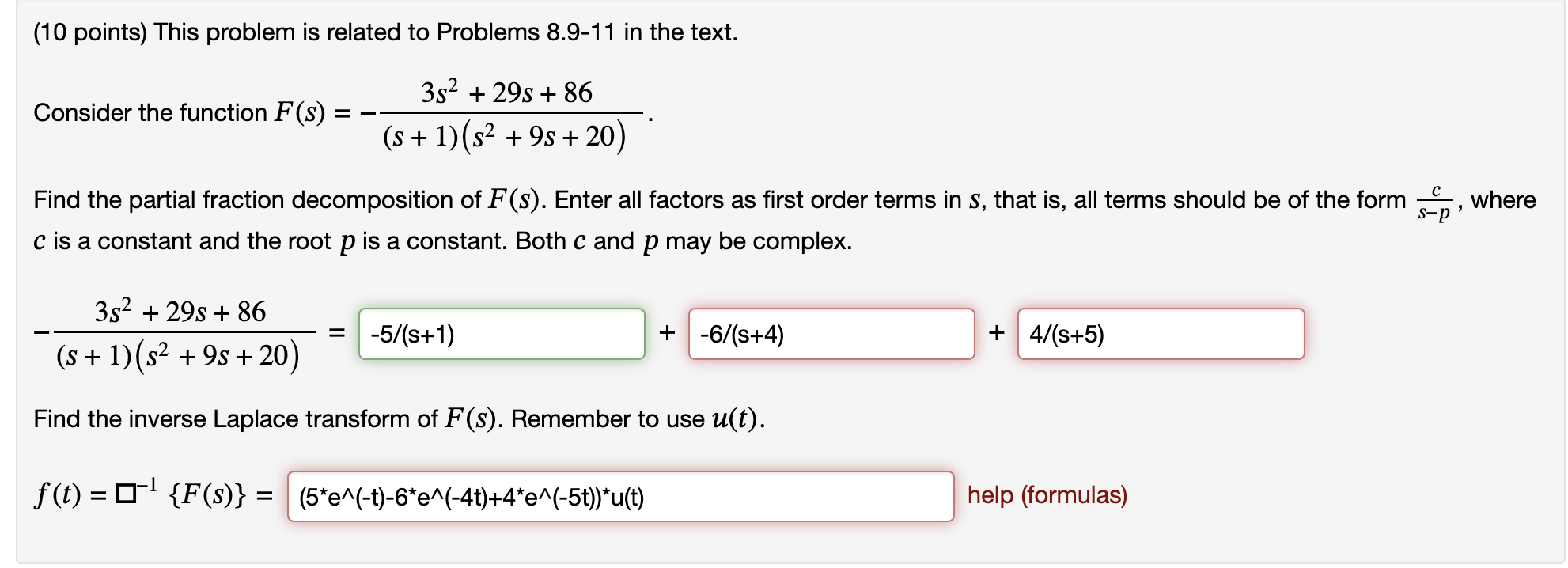 Solved (10 ﻿points) ﻿This problem is ﻿related to ﻿Problems | Chegg.com