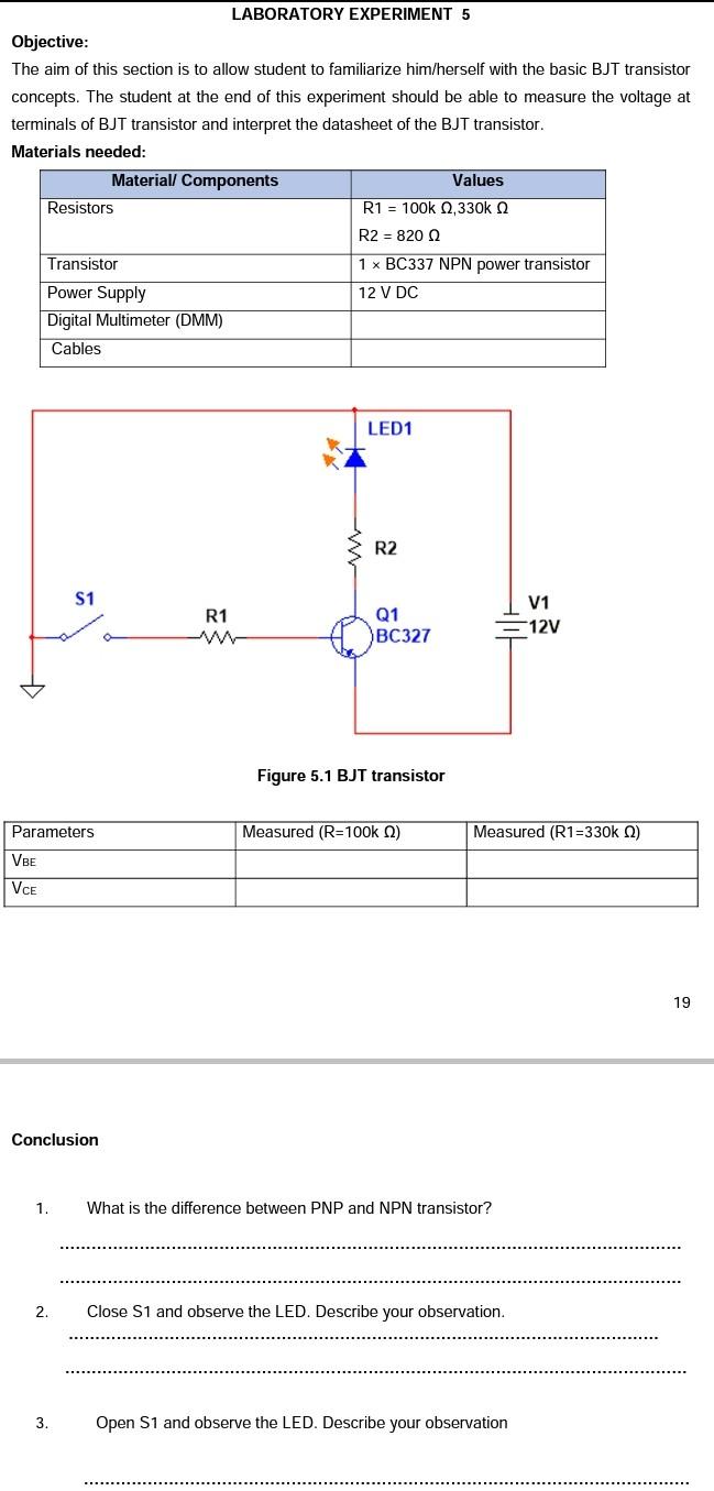 Solved : LABORATORY EXPERIMENT 4 Objective: To demonstrate | Chegg.com