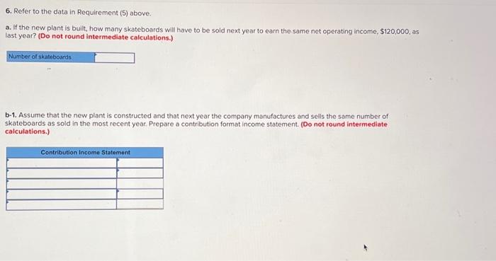 Solved Problem 8-5 Various CVP Questions: Break-Even Point; | Chegg.com