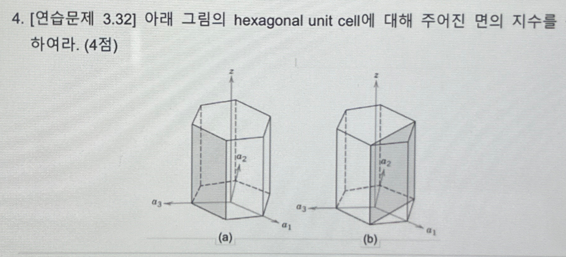 [연습문제 3.32] 아래 그림의 ﻿hexagonal unit | Chegg.com