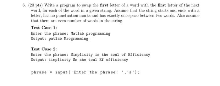 Solved PLEASE ANSWER IN MATLAB. need the code in matlab as | Chegg.com