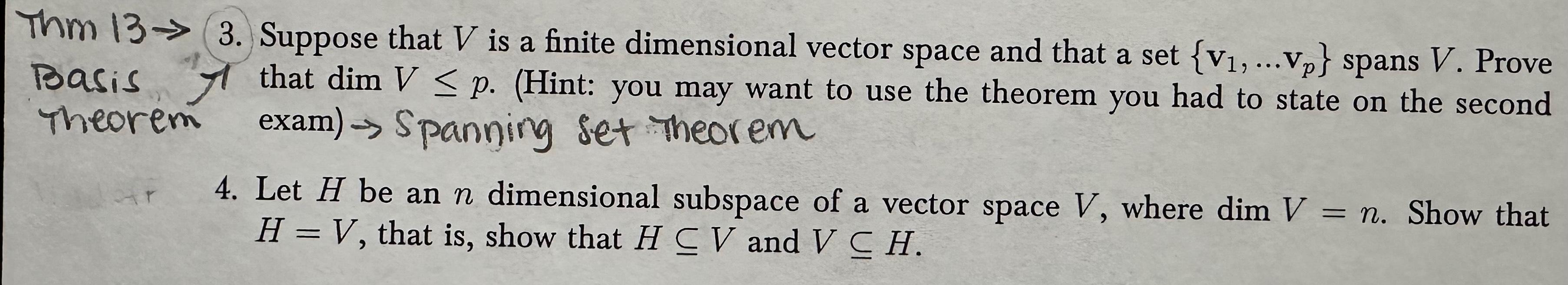 Solved Hello, I could use some help with these two Linear | Chegg.com