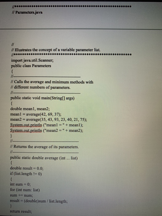 Solved 1. Command Line Args Modify problem #1 form Lab7B to | Chegg.com