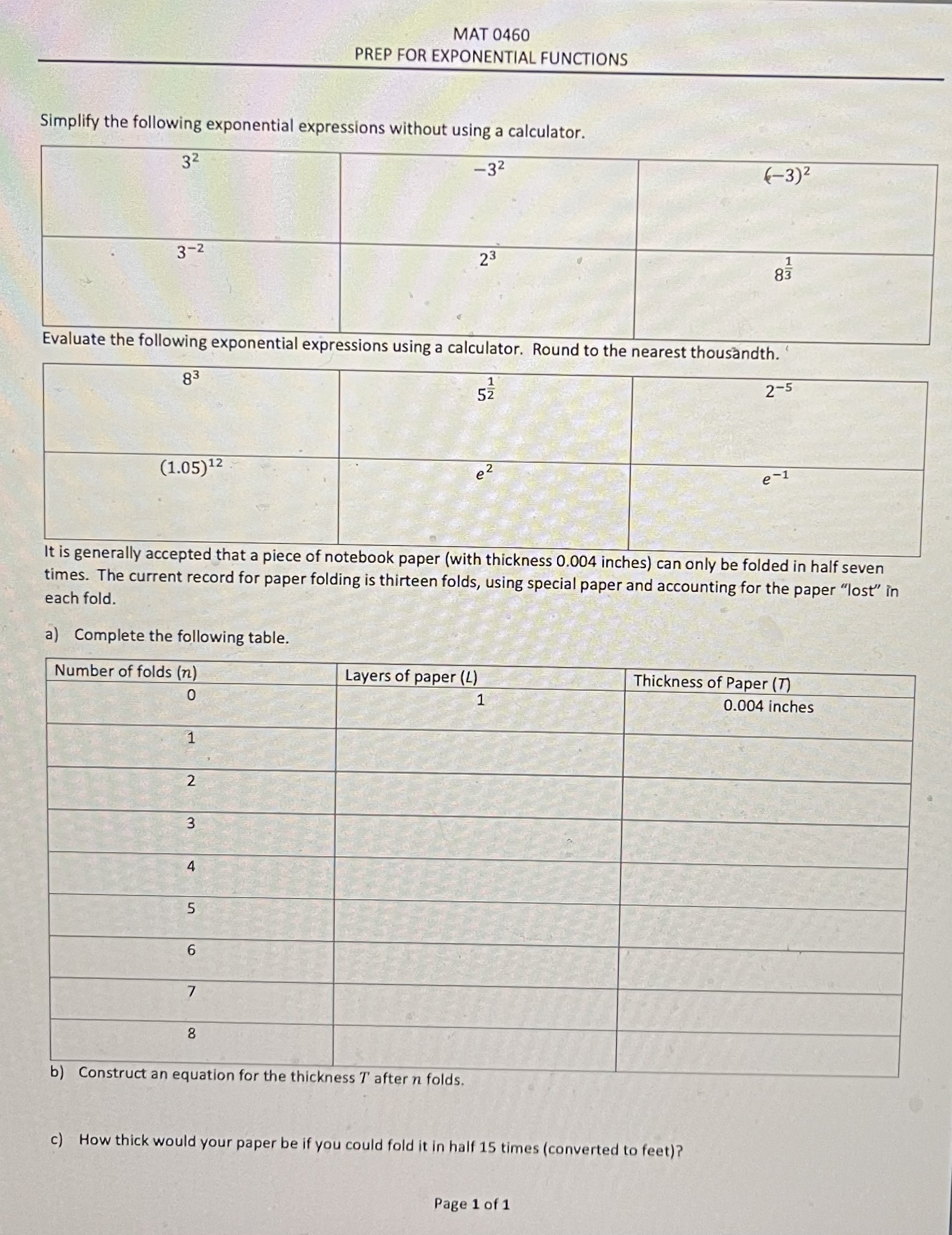 Solved Simplify the following exponential expressions | Chegg.com