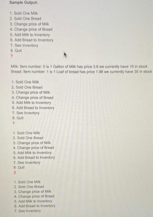 Solved 1. Class design 2. Encapsulation, modularity and | Chegg.com