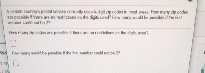 Solved A certain country's postal service currently uses | Chegg.com