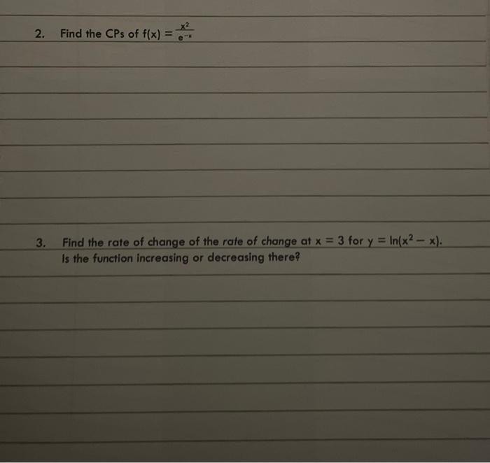 Solved Differentiate each function to solve the problem. 1. | Chegg.com