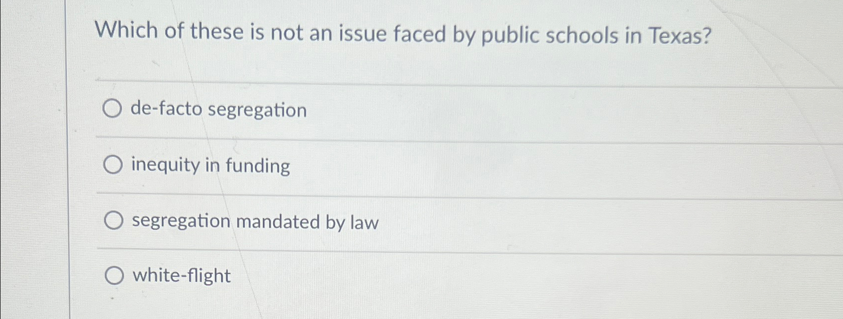 Solved Which of these is not an issue faced by public | Chegg.com