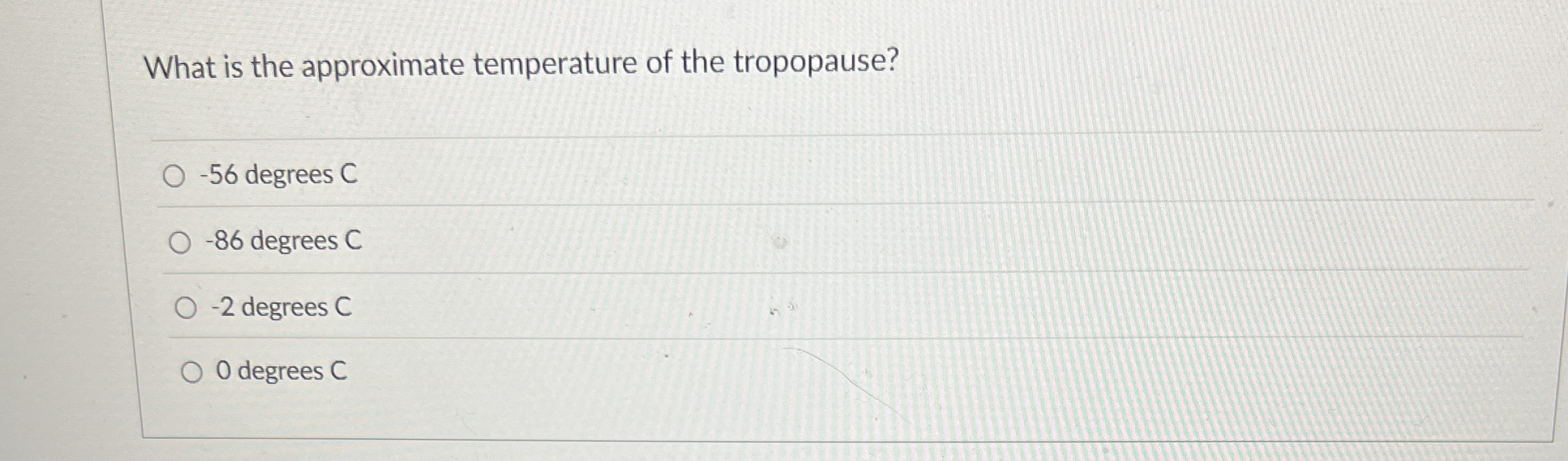 Solved What is the approximate temperature of the | Chegg.com