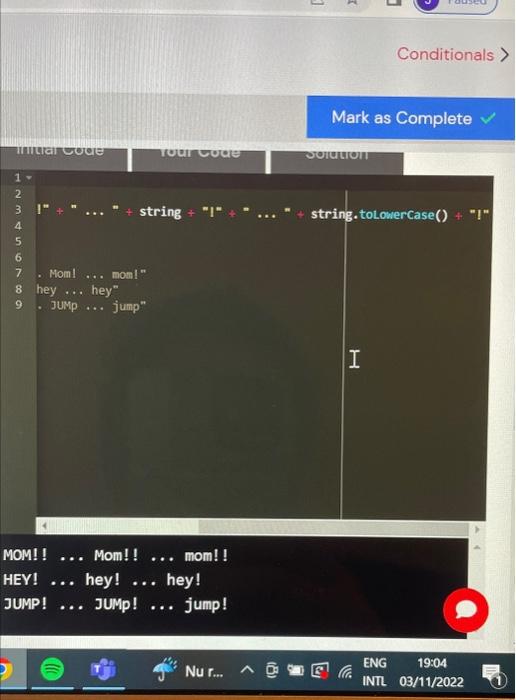 Solved Write a function echo that takes in a string and | Chegg.com