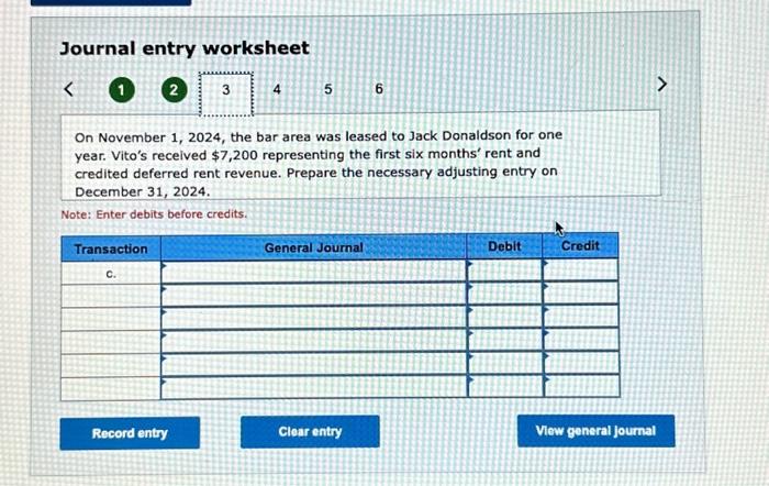 Solved Journal entry worksheet On October 1,2024 , the | Chegg.com