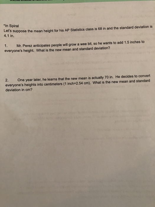 Solved Problem: The distribution of scores on an examination | Chegg.com