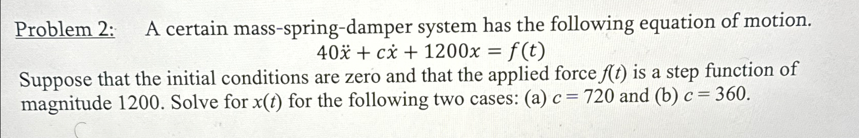 Solved Solve all parts of the question | Chegg.com
