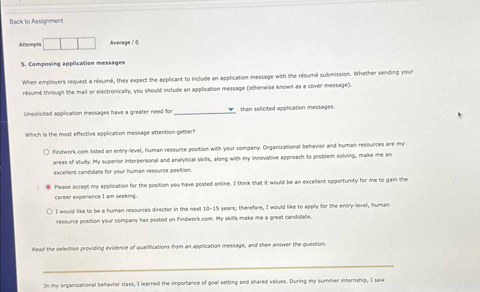 Solved Back to AssignmentAttempts Average / 65. ﻿Composing | Chegg.com