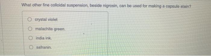 Solved How long do you heat-fix a slide for negative | Chegg.com