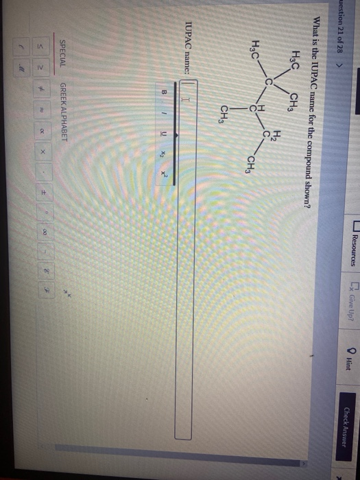 Solved Resources Ex Give Up? Hint Check Answer uestion 21 of | Chegg.com