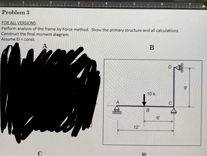 Solved Problem 3 FOR ALL VERSIONS Perform analysis of the | Chegg.com