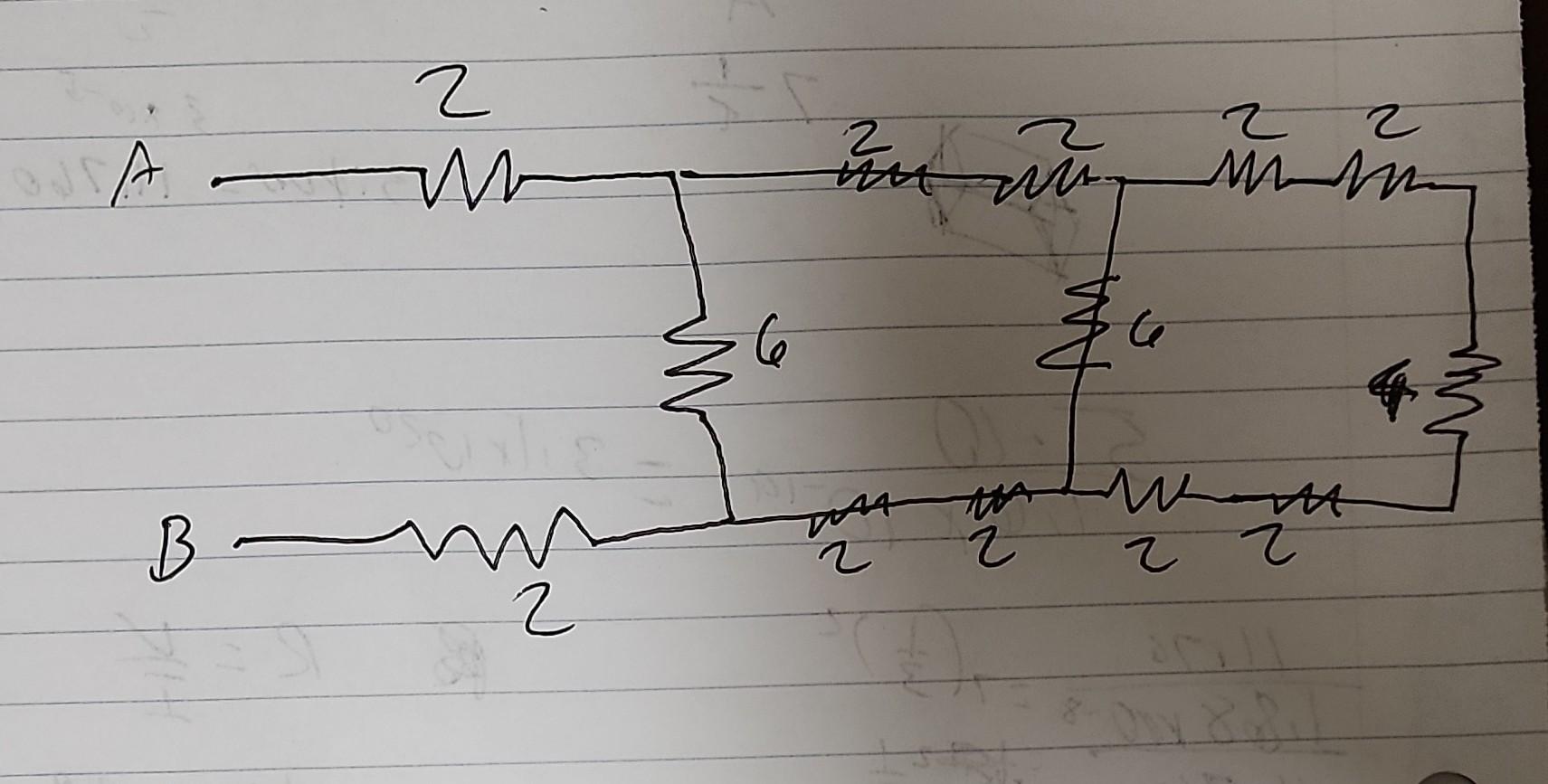 Solved Total circuit resistance? | Chegg.com