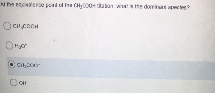 Solved | Example CH3COOH Titration Curve Standardizing a | Chegg.com